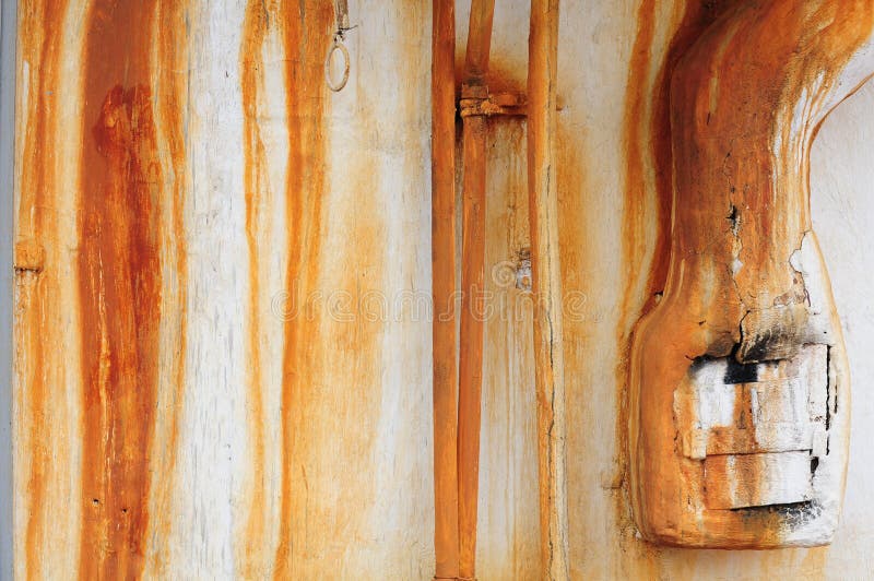 Rust on a wall stock photo. Image of pipes, rusty, rusted - 6433624