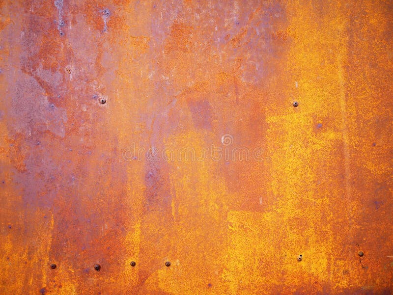 Rust Wall Metal Texture Rough Background. Old Metal Stock Photo - Image ...