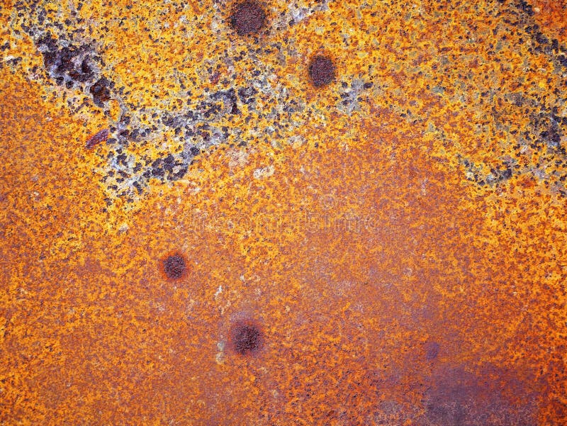 Rust Wall Metal Texture Rough Background. Old Metal Stock Photo - Image ...