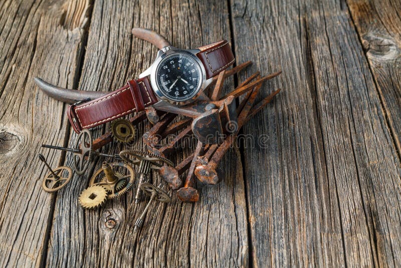 Rust watch gear stock photo. Image of metal, engine, metallic - 68070996