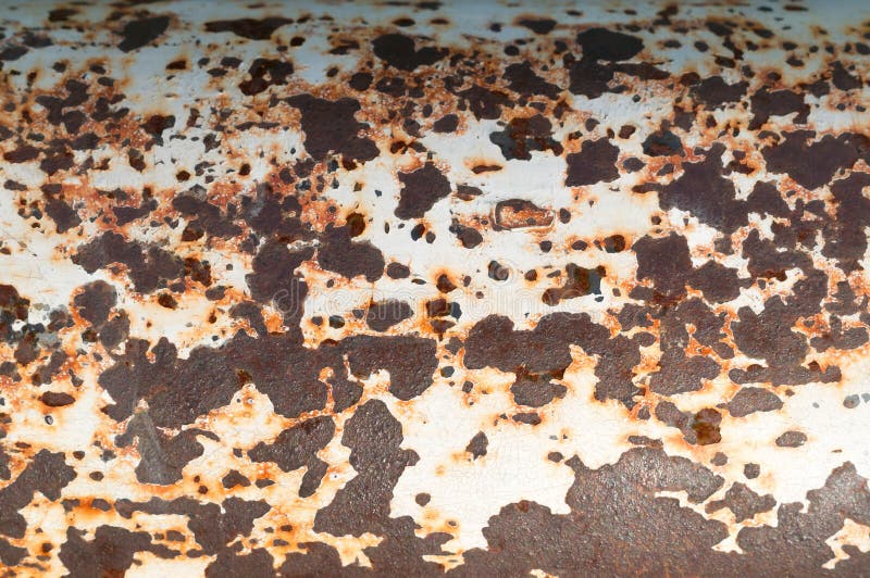 Rust on white iron plate stock image. Image of rust - 116816231