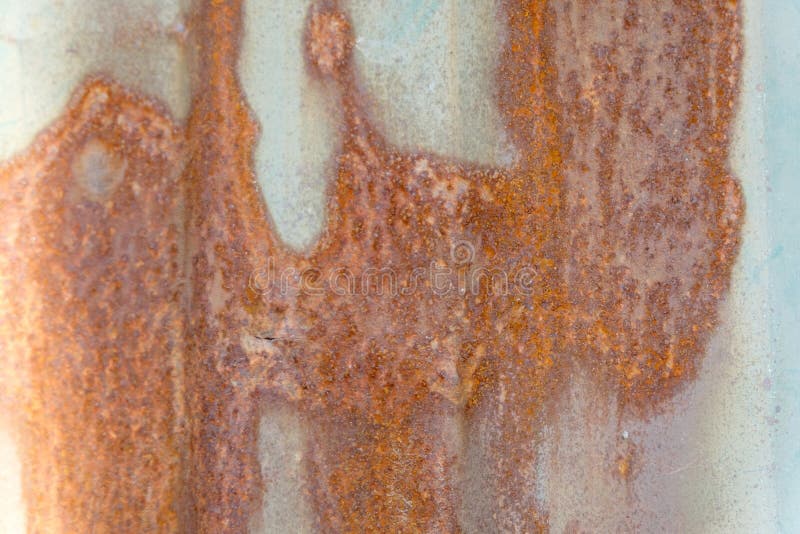 Rust on zinc stock image. Image of color, wall, zinc - 193572577