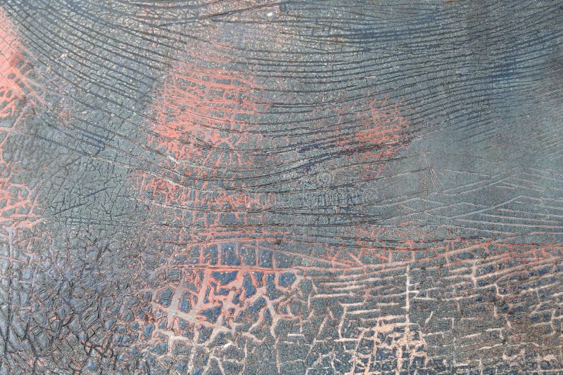 Rust on zinc stock image. Image of background, color - 194381097