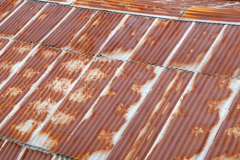 The Rust of zinc stock photo. Image of wall, zinc, rust - 94550558