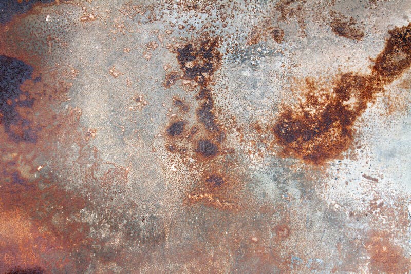 A rust on Zinc wall stock image. Image of industrial - 21984157