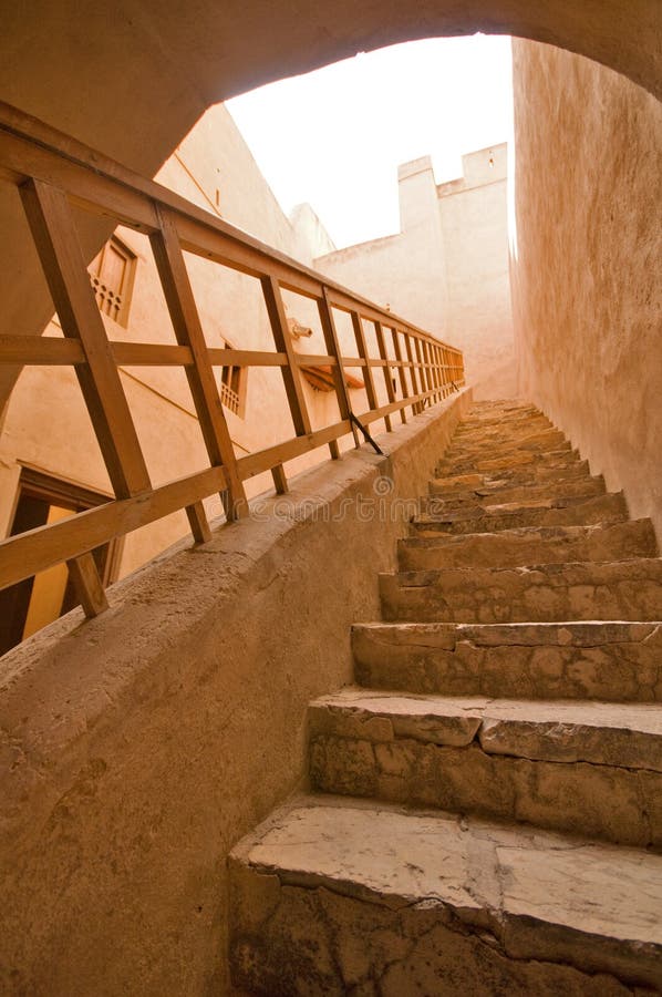 Rustaq Fort stock photo. Image of fort, rustaq, wilayah - 56139982