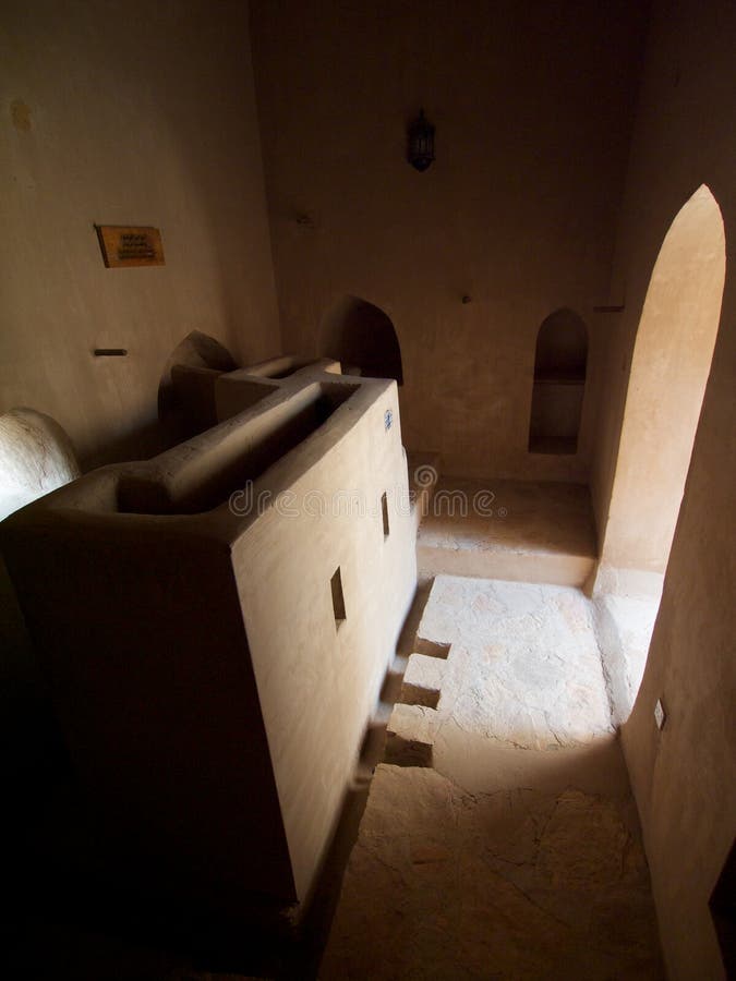 Rustaq Fort stock image. Image of oman, architecture - 56140005