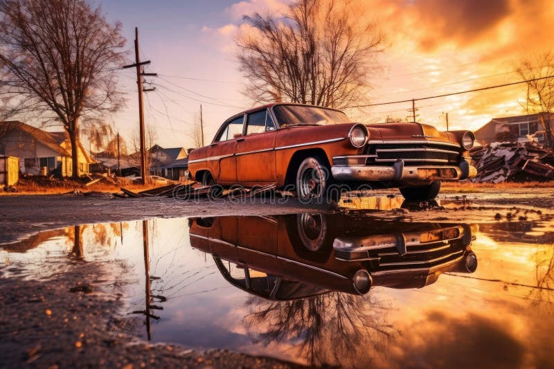 Puddle Car Stock Illustrations – 773 Puddle Car Stock Illustrations ...