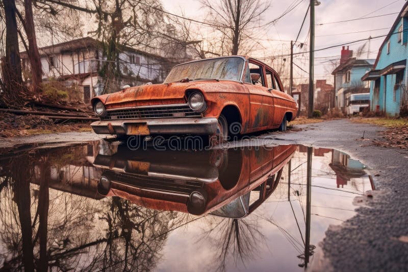 Puddle Car Stock Illustrations – 773 Puddle Car Stock Illustrations ...