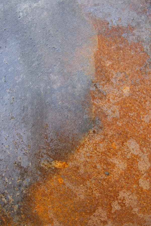 Rusted Caustic Metal with Peeling Paint Stock Photo - Image of multiply ...