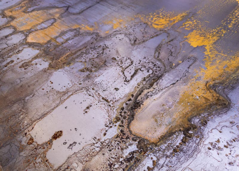 Rusted Cold Rolled Sheet Metal - Close-up Abstract Heavy Industry and ...