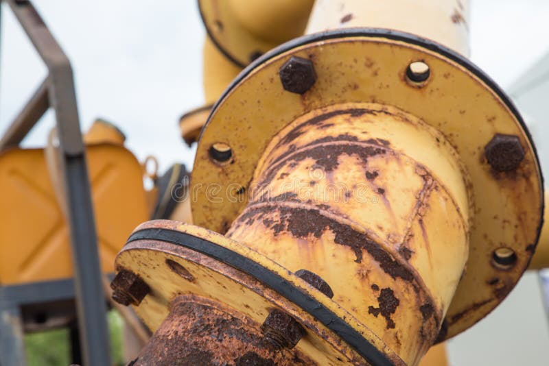 Rusted conduit stock photo. Image of bolt, duct, construction - 60024202