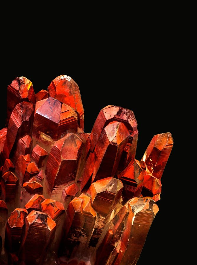 Rusty Quartz stock photo. Image of crystals, minshaft - 9222506