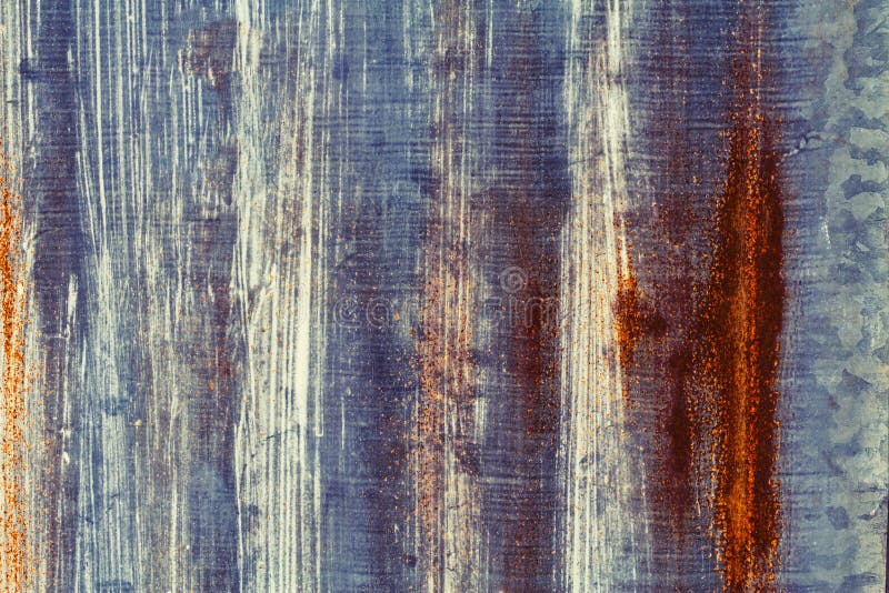 Rusted Galvanized Iron Plate Stock Photo - Image of background, brown ...