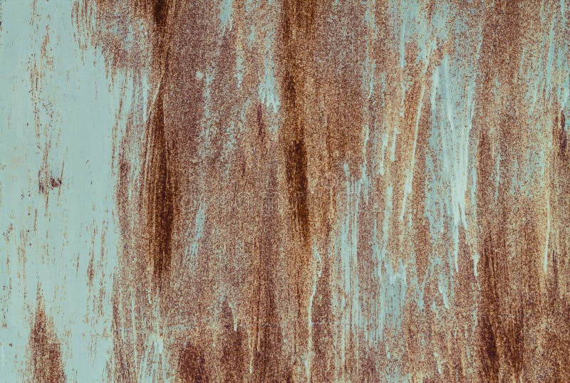 Rusted Galvanized Iron Plate Stock Photo - Image of corrode, ground ...