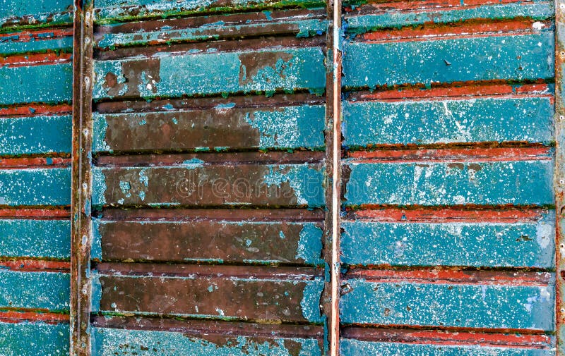 Rusted Horse Box Loading Ramp. Stock Image - Image of metal, horse ...