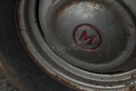 Hub Cap stock photo. Image of rusted, hubcap - 136516064