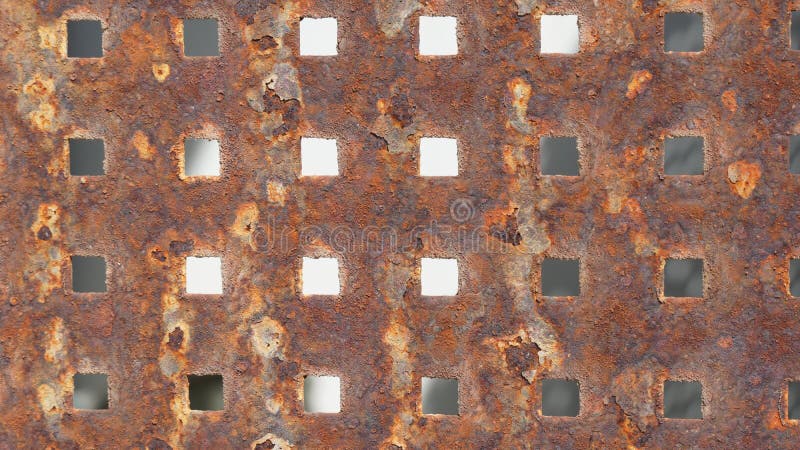 Rusted Iron Fence on the Beach. Stock Photo - Image of house, rust ...