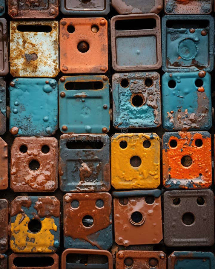 Rusted Iron Grate Plain Texture Background - Stock Photography Stock ...