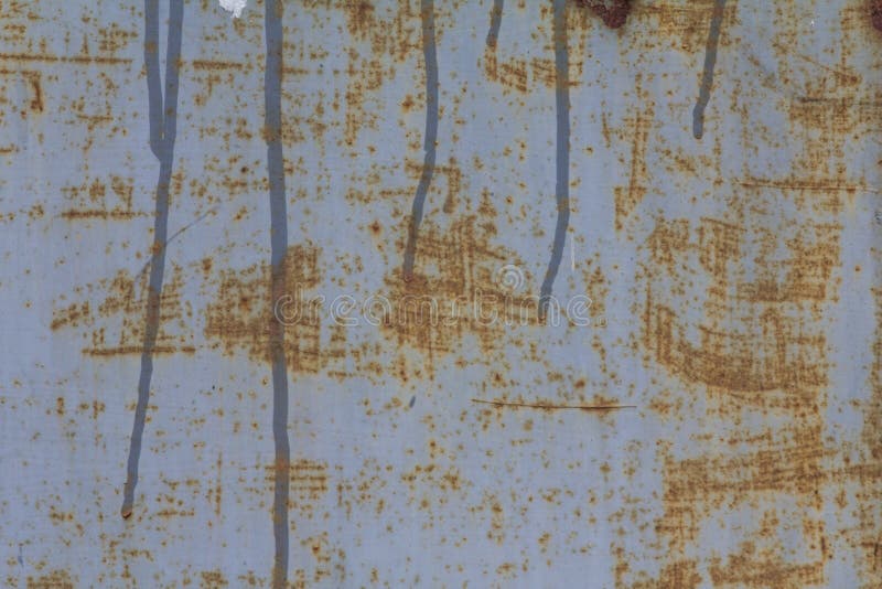 Rusted Iron Plate with Leaking Engine Oil - Background Stock Photo ...