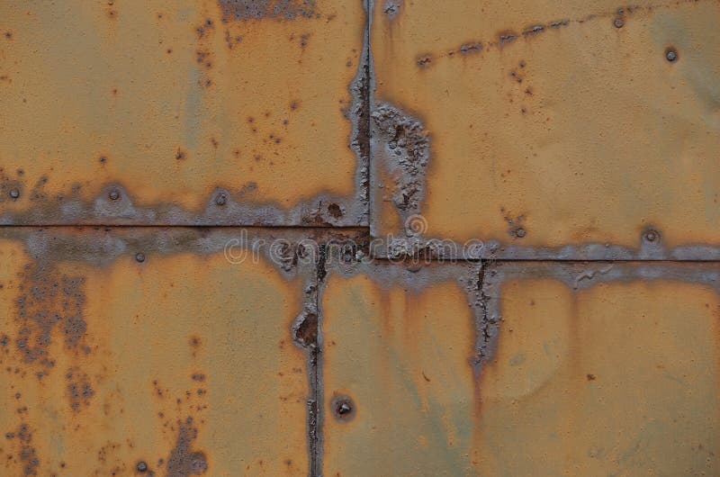 Rusted iron plate stock image. Image of alloy, iron, material - 57563629