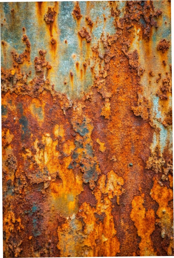 Rusted Iron Surface with Grunge and Deterioration Texture Stock ...