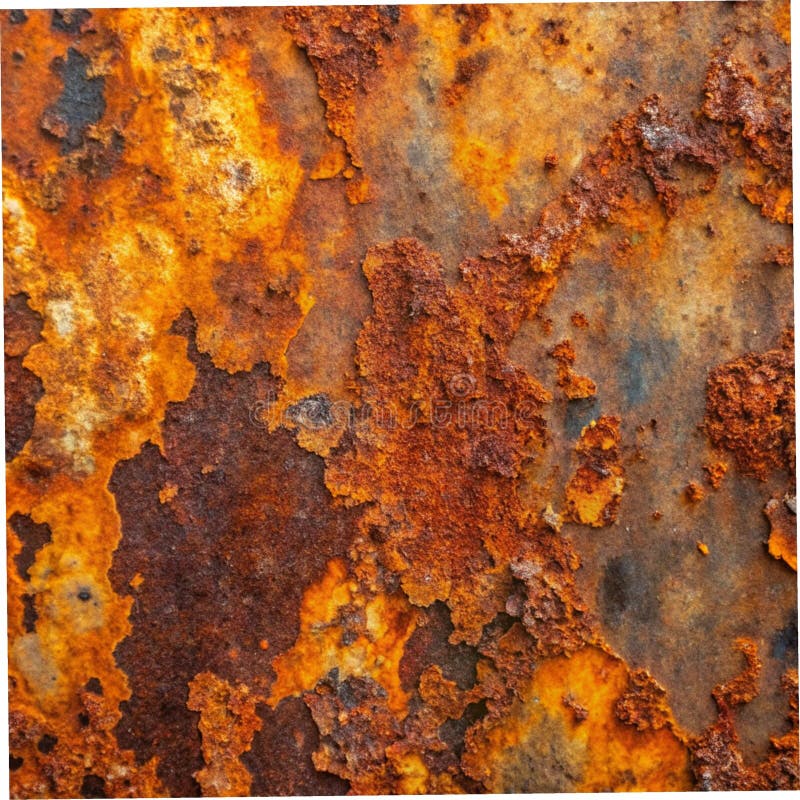 Rusted Iron Surface with Grunge and Deterioration Texture Stock ...
