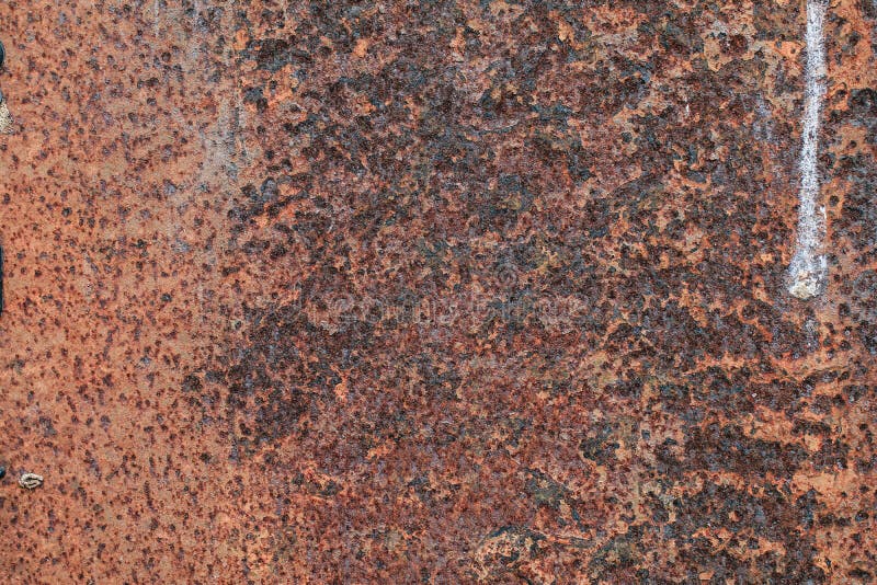 Rusted Iron Texture for Background. Metal Texture with Scratch and ...