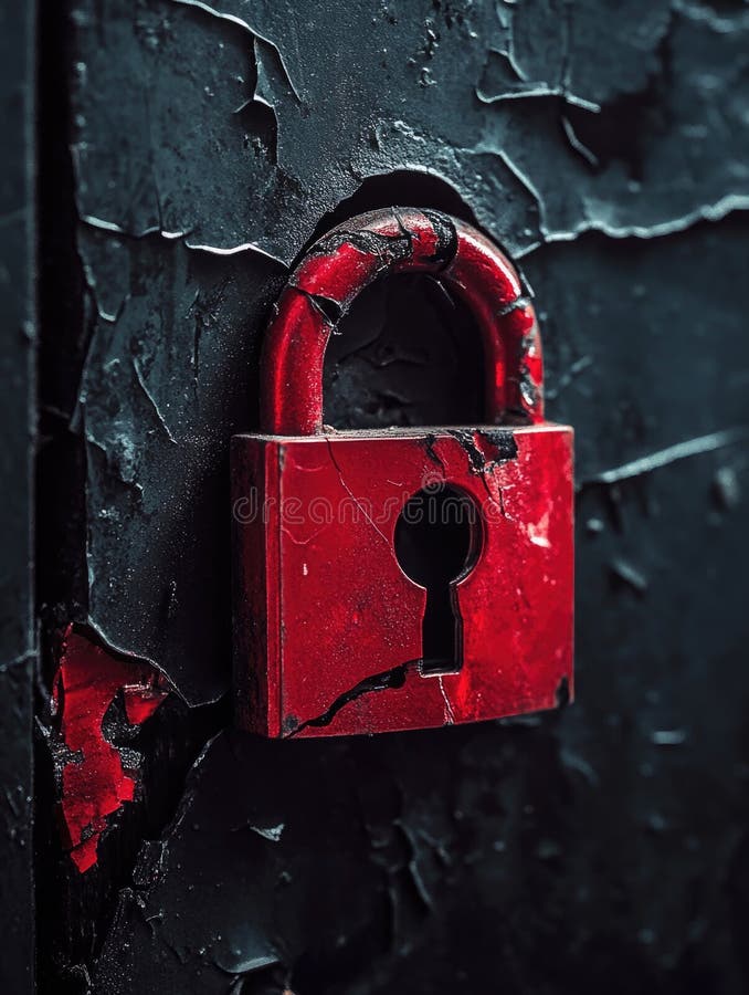 Rusted Lock Security Concern Stock Image - Image of door, vulnerable ...