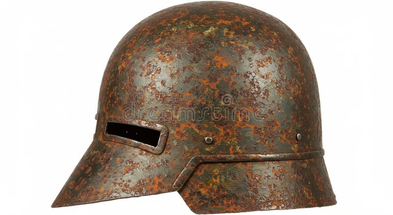 Rusted Medieval Style Helmet Stock Illustrations – 3 Rusted Medieval ...