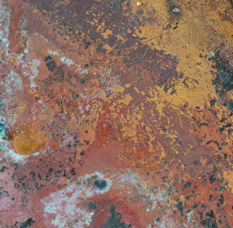 Rusted Metal Abstract Pattern Macro Stock Photo - Image of grungy ...