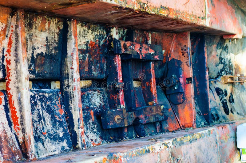 Rusted Metal Boat stock image. Image of scenery, beautiful - 55378541