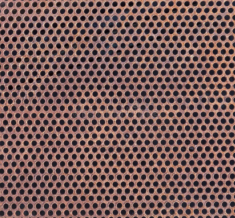 Rusted Metal Mesh Background Stock Image - Image of holes, five: 58600855