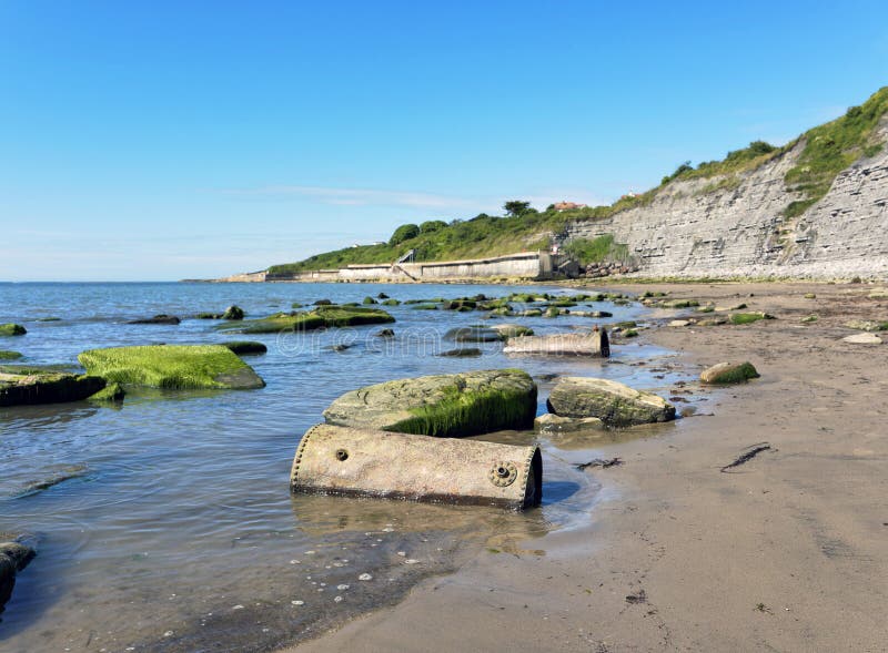 Rusted Metal Objects from an Old Tip at Lyme Regis Stock Photo - Image ...