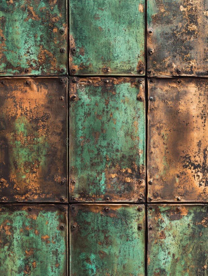 Rusted Metal Panel stock photo. Image of surface, recycled - 367276294