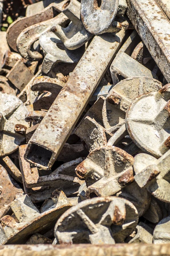 Rusted metal stock image. Image of material, construction - 56208743