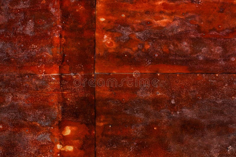 Rusted Metal Plate Close Up Stock Image - Image of aluminium, heavy ...