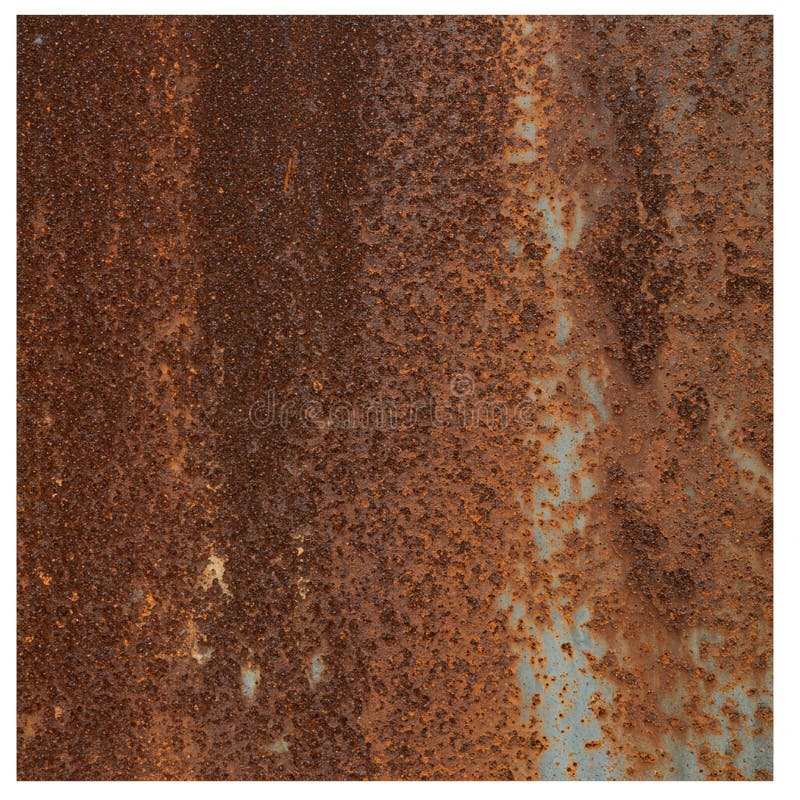 Rusted Metal Surface Covered in Reddish-brown Corrosion. the Texture is ...