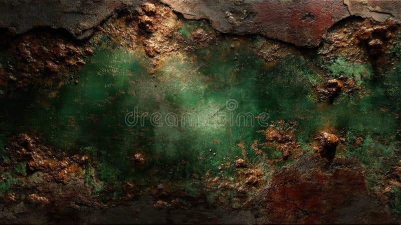 Rusted Metal Surface Oxidized Copper Stock Illustration - Illustration ...