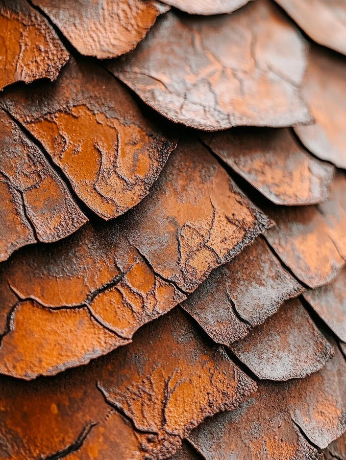Rusted Metal Surface Texture Scales Oxidized Metal Textured Scales Aged ...