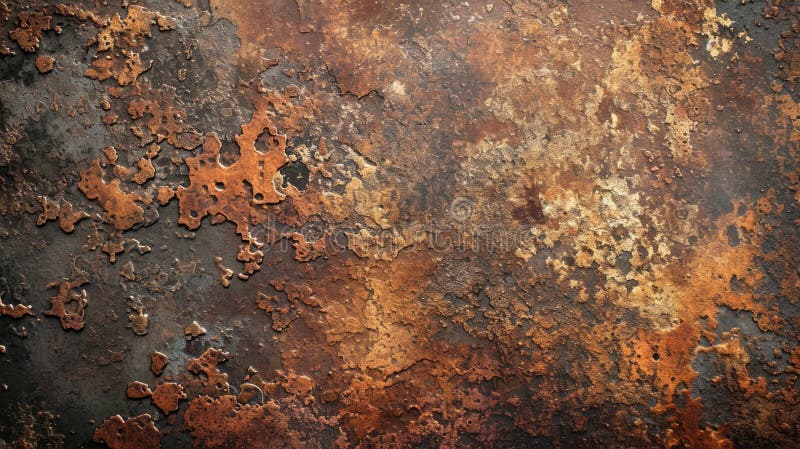 A Rusted Metal Surface with Visible Rust. Can Be Used for Industrial or ...