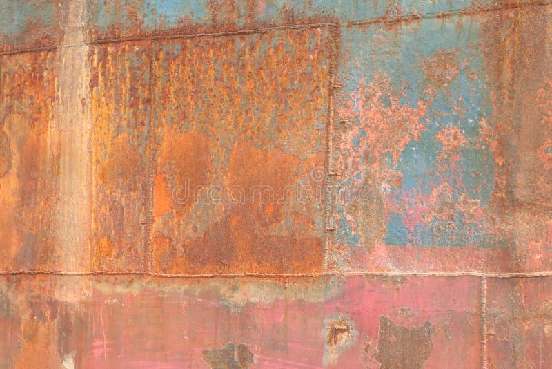 Rusted metal texture stock image. Image of paint, messy - 4235577