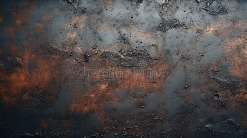 Rusted Metal Texture Background Stock Illustration - Illustration of ...