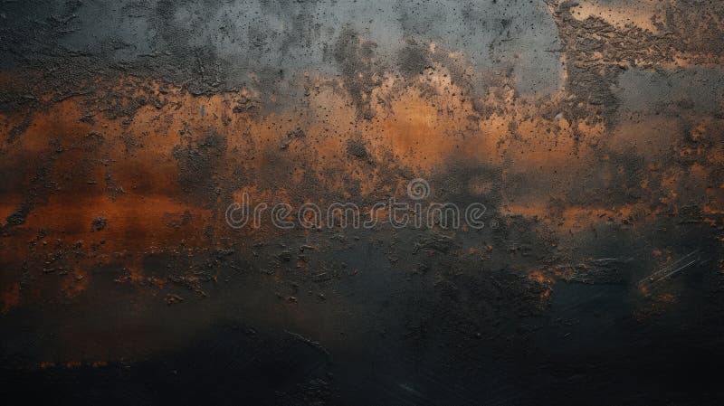 Rusted Metal Texture Background Stock Illustration - Illustration of ...