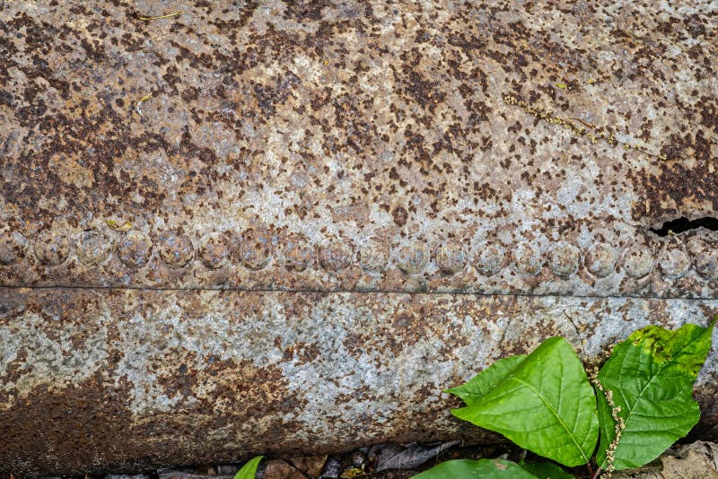 Rusted Metal Texture of Some Metal Tube Stock Image - Image of rusty ...