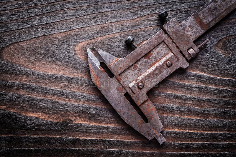 Metal vernier caliper stock image. Image of business - 33815857