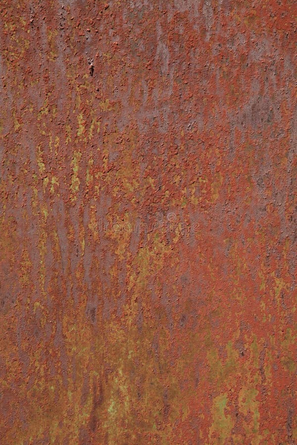 Rusted Metallic Wall Background, Texture. an Old Brown and Rusty ...