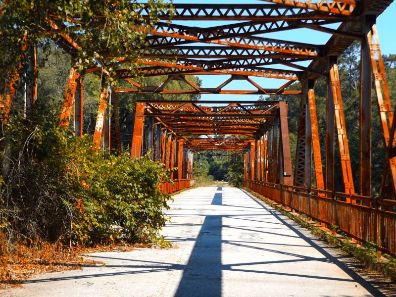 Rusted stock image. Image of suwanee, highway, river - 102583425