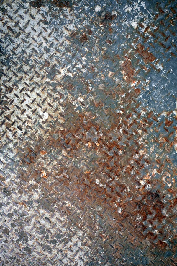 Rusted painted metal plate stock image. Image of floor - 11892759