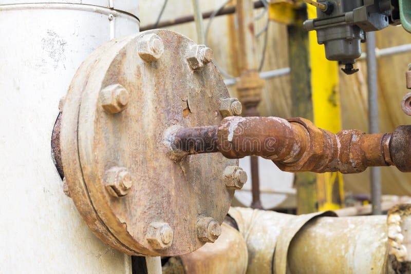 Rusted Pipe stock photo. Image of connector, pipeline - 86107002
